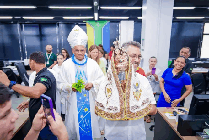 Círio 2025: imagem peregrina de Nossa Senhora de Nazaré visitará 60 ...